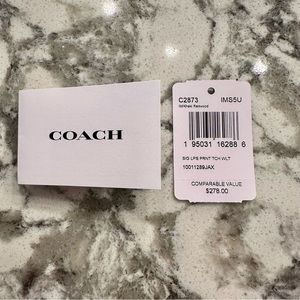 Coach | Bags | Coach Phone Walletwristlet In Signature Canvas With Lips Print | Poshmark